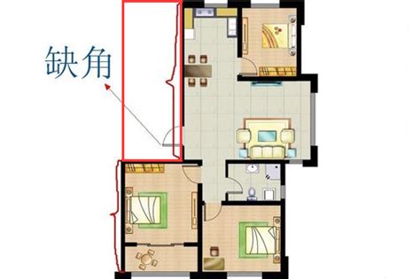 房子缺角风水房子缺角图 随意云