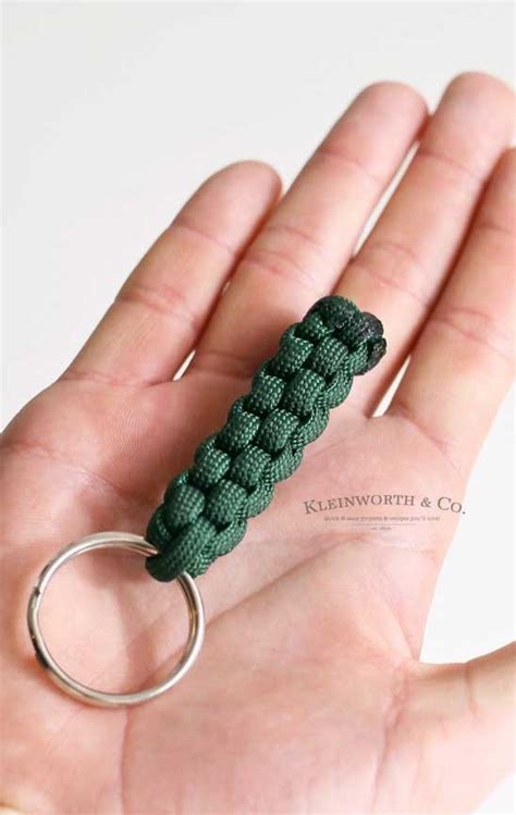 Paracord Keychain Tutorial How To Make OhClary