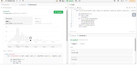🎯day21 of 100daysofdsachallenge solved these problems today 🚀 relocate marbles medium