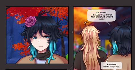 Genshinimpact Aether Ventigenshinimpact Genshin Comic Chapter 12