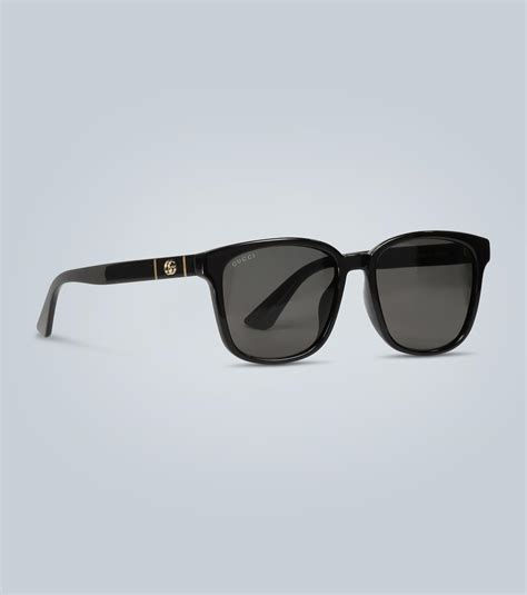 Gucci Synthetic Gg Monogram Sunglasses In Black For Men Lyst