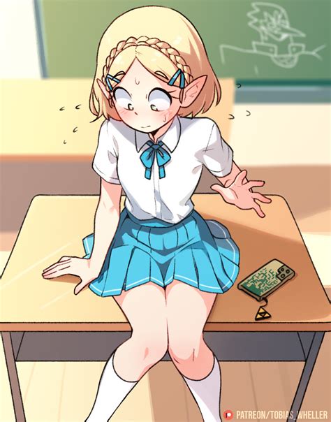 Hmm Zelda Thats My Desk By Tobias Wheller On Newgrounds