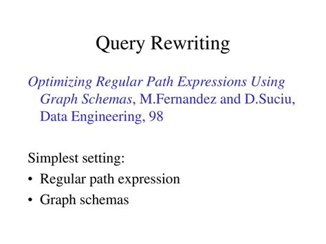 Managing Xml And Semistructured Data Ppt Download