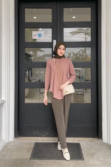 Fashion Hijab Casual Untuk Remaja Tetap Kekinian Gaya Hijab Pakaian