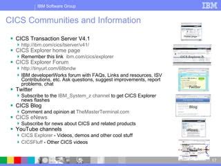 La Cics Tools Overview April 2009 PPT