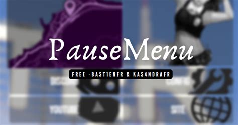 Free Pause Menu Standalone ESX QBCore FiveM Releases Cfx