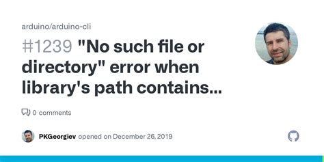 No Such File Or Directory Error When Librarys Path Contains Post Ascii Characters · Issue