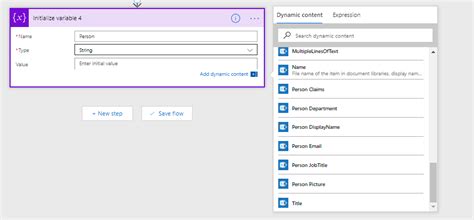 getting your sharepoint field values in flow
