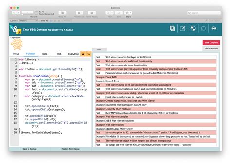 The Filemaker And Javascript Training Session Redone Proofgeist