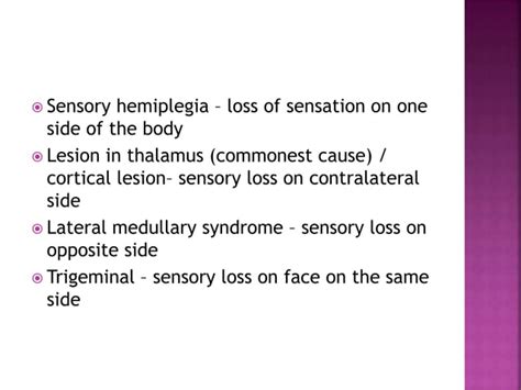 Localisation Of Lesion Cns Ppt