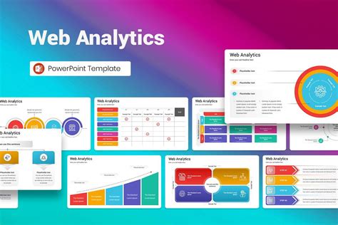 web analytics powerpoint template presentation template 133037