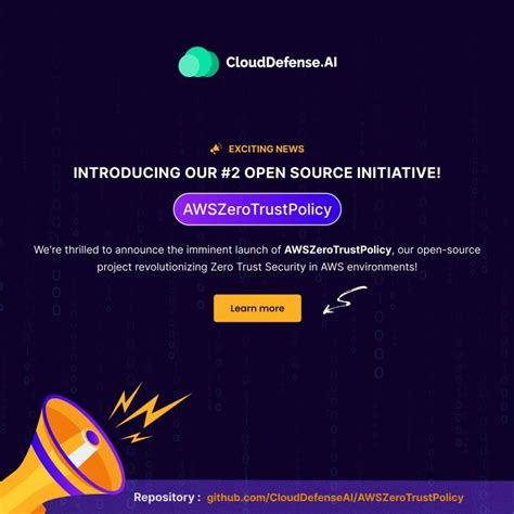 clouddefense ai on linkedin github clouddefenseai awszerotrustpolicy