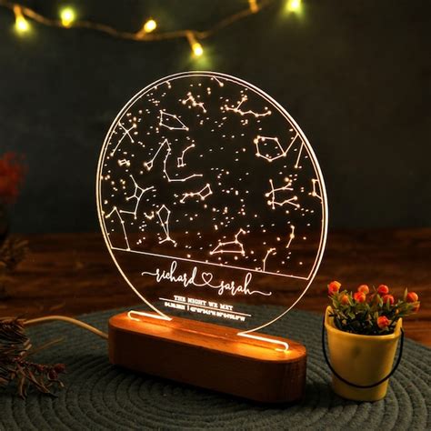 10th Anniversary Star Chart Etsy