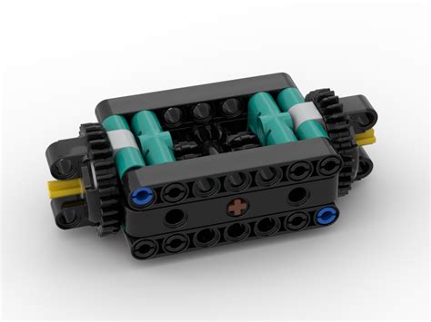 Lego Moc Custom Differential Gear By Bd Technic Rebrickable Build