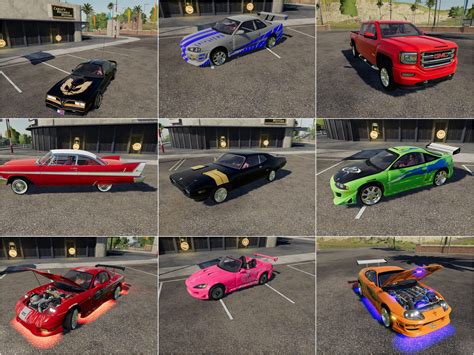Cars Pack By Winston9587 Fs19 Mod