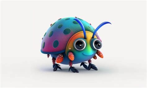 Cute Beetle Kawaii Clipart Graphic By Poster Boutique · Creative Fabrica