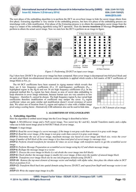 frequency domain approach of image steganography pdf