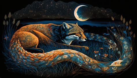 Magical Python And Foxes By Kasperz3r0 On Deviantart