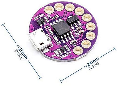 Micro Usb Lilytiny Lilypad Attiny85 Development Board Wearable Module