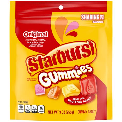 Starburst Original Fruit Chews Candy Sharing Size 15 6 Oz Starburst
