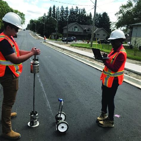 Lightweight Deflectometer Testing Layout Notre Dame Drive Download Scientific Diagram