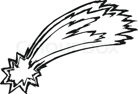 Comet Simple Drawing