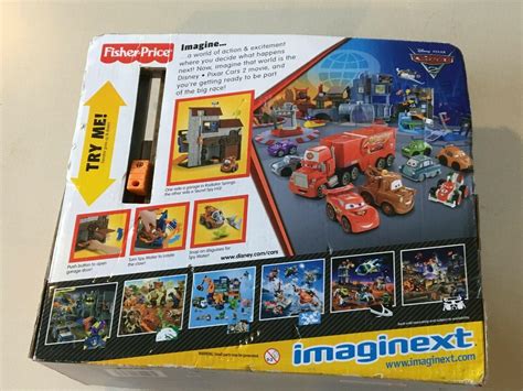 Disney Pixar Cars Cars 2 Imaginext Spy Mater Garage Exclusive Playset