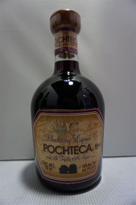 Pochteca Liqueur Blackberry With Tequila 750ml Liquor Store Online