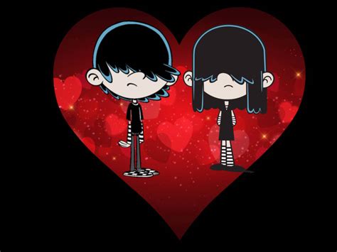 Lars X Lucy Loud Larcy The Couple Of Darkness By Jamesdean1987 On