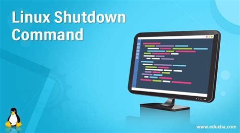 linux shutdown command how does it work in linux examples