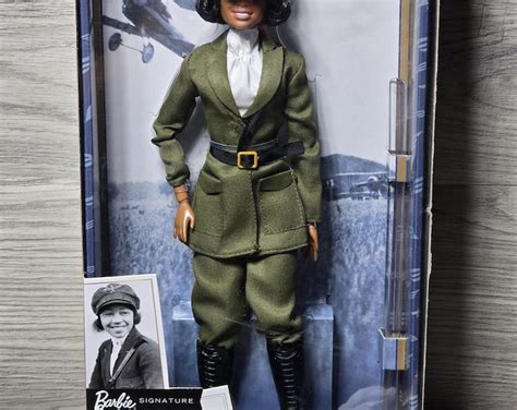 Barbie Bessie Coleman 12” Signature Aviator Doll Inspiring Women Series
