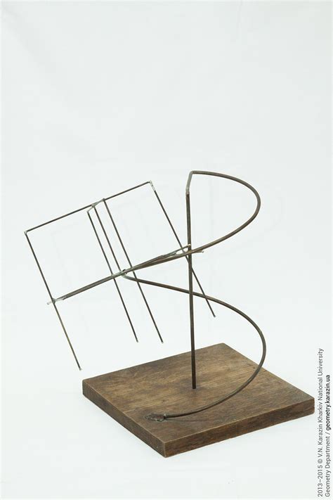 Moving Orthogonal Frame Along A Helix — Geometric Models Collection Of