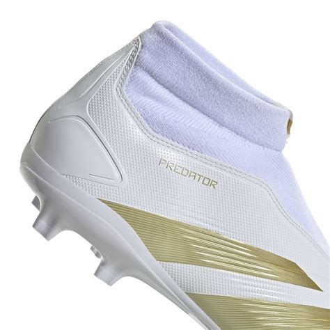 Adidas Predator League Laceless Fg Day Spark Witgoudwit