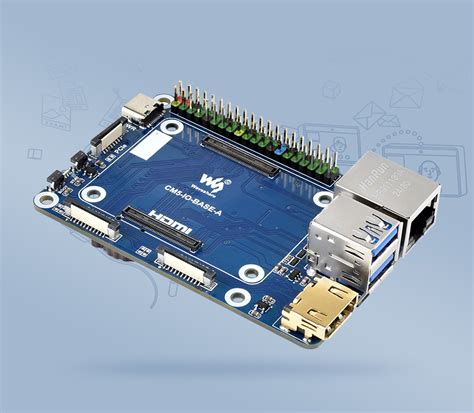 Mini Base Board A Mini Computer Designed For Raspberry Pi Compute