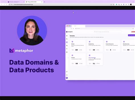 metaphor data on linkedin metaphor data domains and data products