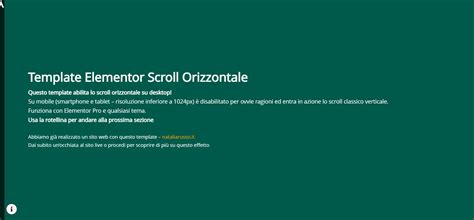 Horizontal Scroll Elementor Wordpress By Webawesome Codester