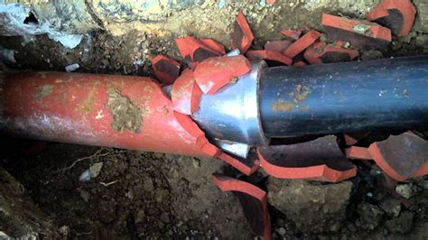 Pipe Bursting Sewer Line Replacement Cost Saving Technique Western