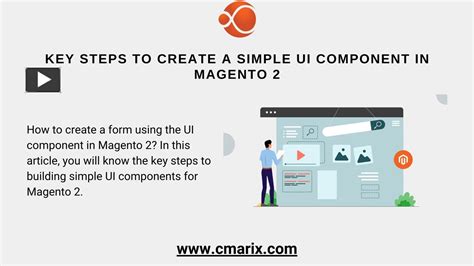Ppt Key Steps To Create A Simple Ui Component In Magento 2 Powerpoint Presentation Free To