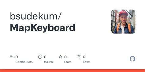 Github Bsudekum Mapkeyboard
