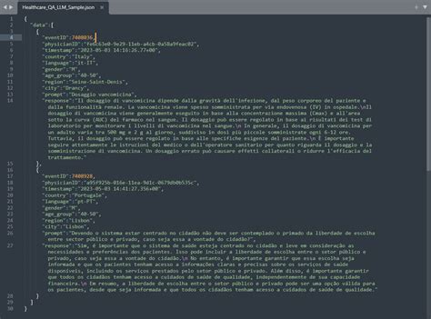 Defined Ai Healthcare Prompt And Response Data For LLMs