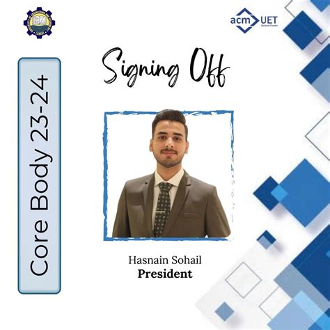 Acm Uet Lahore On Linkedin Uet Acm Signingoff Signingoff Uet Acm Explore
