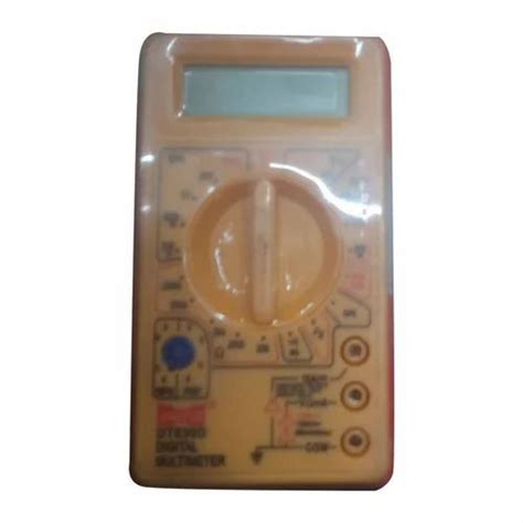 Battery 50 Degree 220 V Digital Multimeter For Laboratory Dimension 72x72 Mm At ₹ 120 Piece