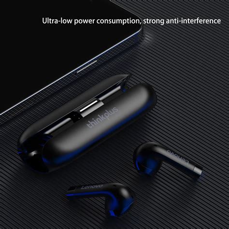 Lenovo Thinkplus TW60 True Wireless Sports Headphones 13mm Dual Driver Unit HiFi Stereo Sound