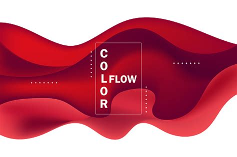 추상형 다채로운 벡터 배경 디자인 브로셔 웹 사이트 전단지에 대한 색상 흐름 액체 웨이브 3차원 형태에 대한 스톡 벡터 아트 및 기타 이미지 Istock