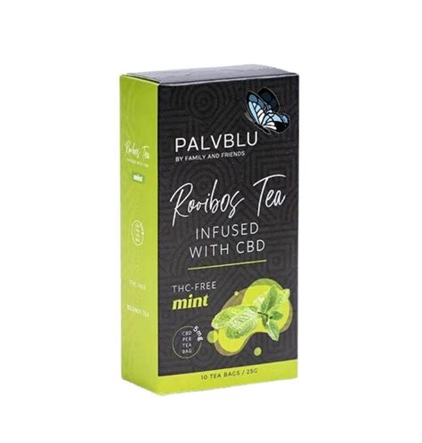Palvblu Rooibos Cbd Infused Tea With Mint Cbd Care Shop