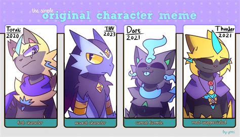 Original Character Meme By Yorei By Skechindeed On Deviantart