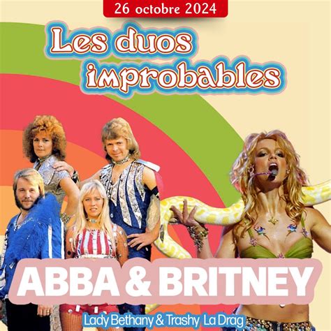 Trashy And Lady Bethany Les Duos Improbables Abba And Britney Binerie Chik