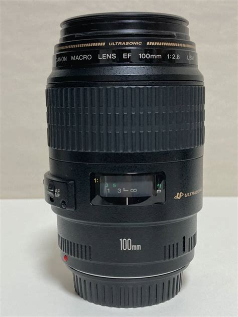 Canon Ef 100mm F2 8 マクロ Usm キヤノン Efレンズ Macro マクロレンズ キヤノン ｜売買されたオークション情報