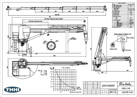 Marine Offshore Crane API 2c Crew Crane