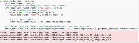 Orders Sdk Progress Bar Not Wrapped In Jupyter Notebook · Issue 942 · Planetlabs Planet Client